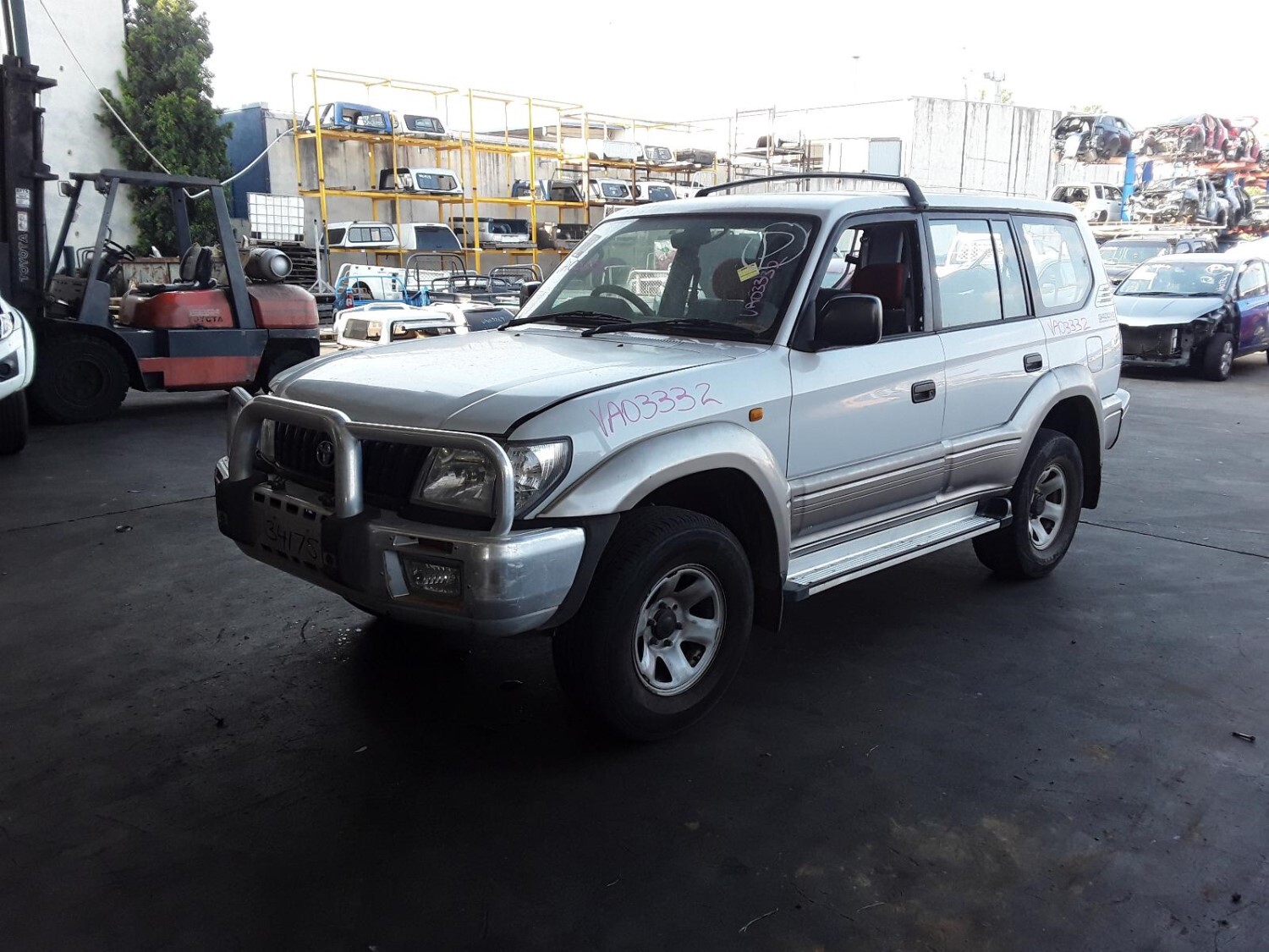 TOYOTA PRADO GLX 95 SERIES 16 X 7 INCH STEEL WHEEL 133246